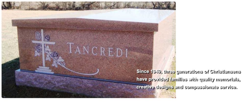 Christiansen Memorials – christiansenmemorials.com